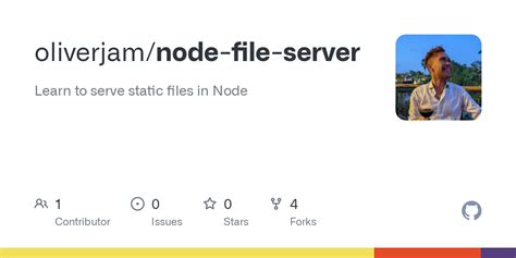 Github Oliverjamnode File Server Learn To Serve Static Files In Node