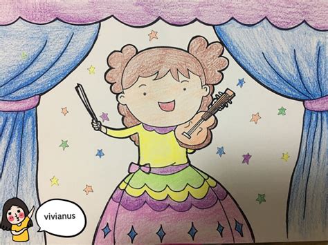 拉提琴的小姑娘 高清图片，堆糖，美图壁纸兴趣社区