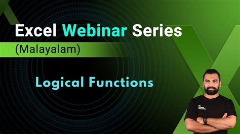 Microsoft Excel Workshop Logical Function Youtube