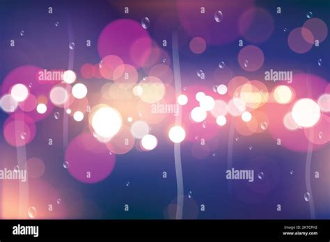 Realistic Bokeh Background Vector Design Illustration Stock Vector Image And Art Alamy