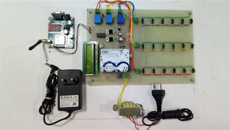 Underground Cable Fault Detection Using Arduino Circuit Diagram Components Circuit Diagram
