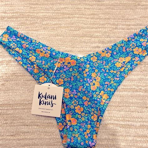 Kulani Kinis Swim Kulani Kinis Cheeky V Bottom Ocean Potion Poshmark
