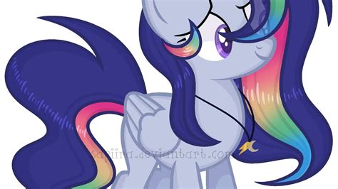 Puledra Rainbow Dash Carina