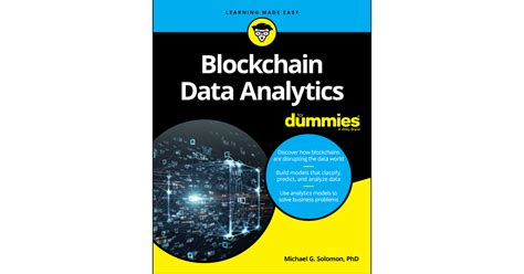 Cover Blockchain Data Analytics For Dummies Book