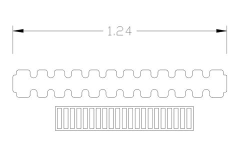Radiator Machine Block Structure Part D View Layout File Cadbull