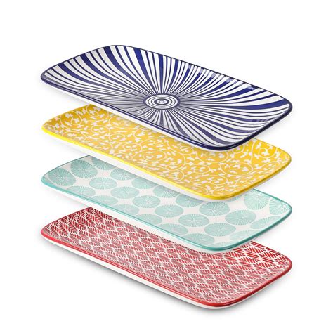 Ceramic Serving Platters 14 Inch Serving Trays For Party Entertaining Large