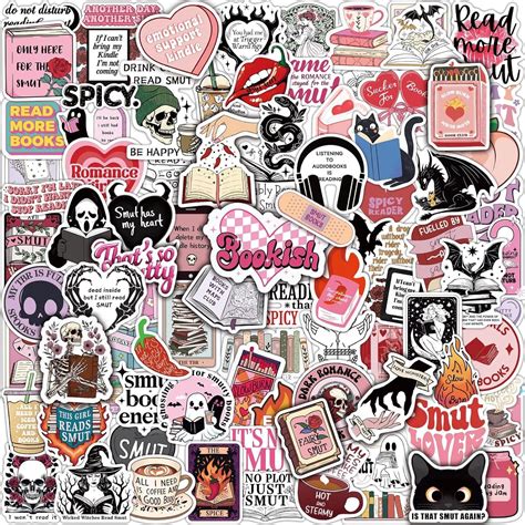 Amazon Com Joyppy PCS Smutty Book Stickers For Kindle Adult Smut Bookish Booktok Reading