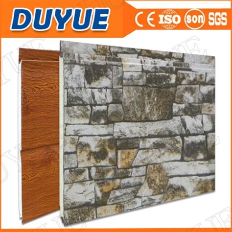 Prefab Prefabricated House Exterior Wall Panels Polyurethane Decorationandinsulation Sandwich