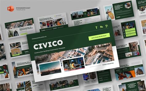 Civico Construction And Engineering Powerpoint Template