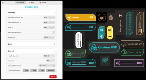 Custom OSD GNOME Shell Extensions