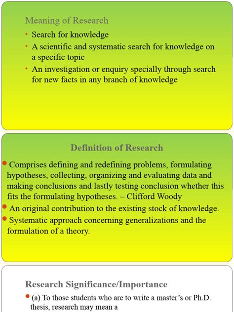 Ch1 Introduction Of Research Pdf Methodology Scientific Method