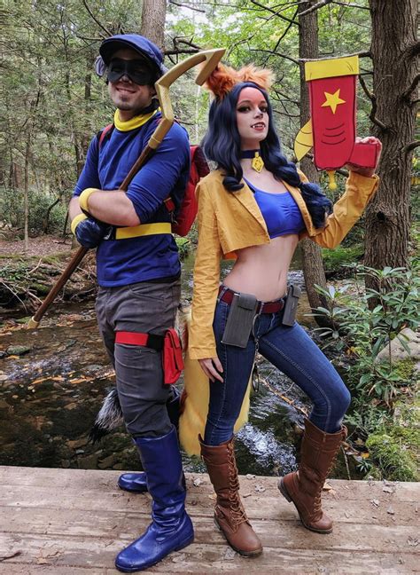 Sly Cooper X Carmelita Fox Cosplay 9gag