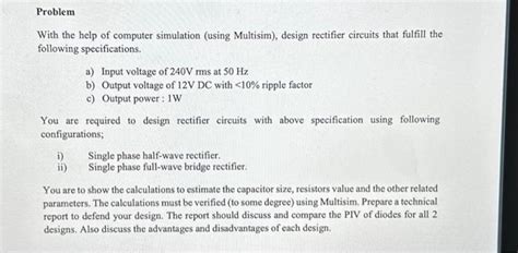 Solved With The Help Of Computer Simulation Using