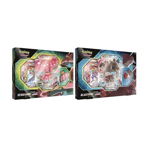 Beli Pokémon Tcg Blastoise Vmax Venusaur Vmax Battle Box Bundle
