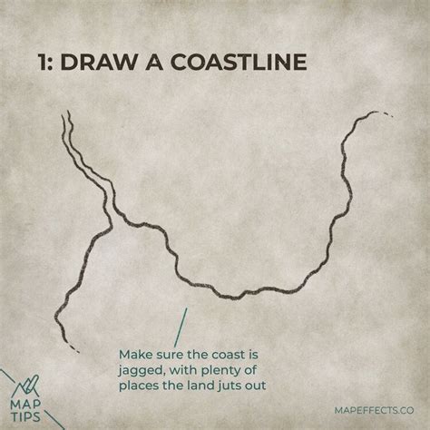 Drawing Top Down Cliffs On Your Fantasy Map Map Effects Fantasy Map