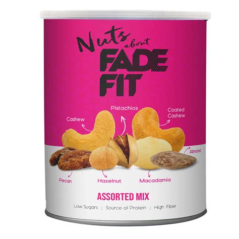 Fade Fit Assorted Mix Nutslow Sodium 200gm Click Cuisine