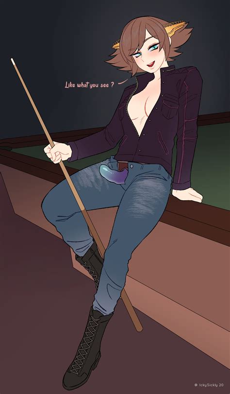 Rule 34 Absurdres Alternate Costume Bar Place Biker Clothes