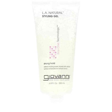 La Natural Styling Gel Strong Hold Giovanni