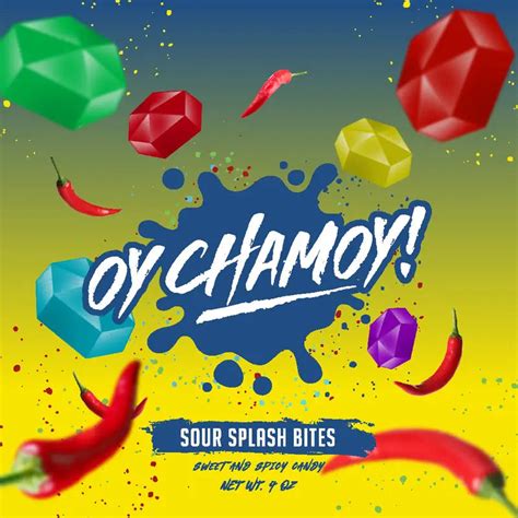 Oy Chamoy Sour Splash Bites Fizz And Sweets