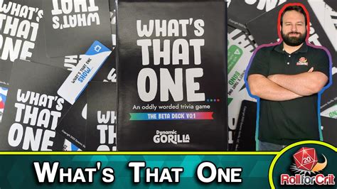 Whats That One Preview Roll For Crit Youtube