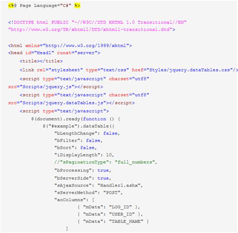 Jquery Datatable如何动态分页 Csdn博客