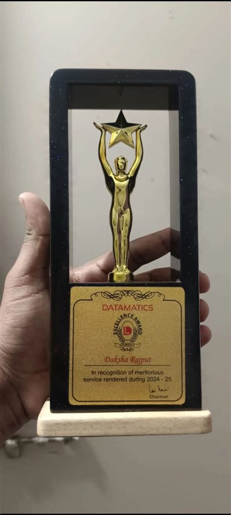 Excellenceaward Gratitude Teamwork Datamtics50 Leadership