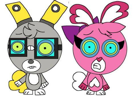 Slim Gets Bunsen Bitz And Nuzzie Bitz By Clarizzarobinson On Deviantart