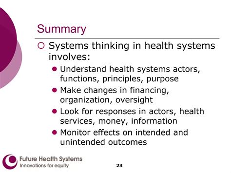 Health System Elements PPTX