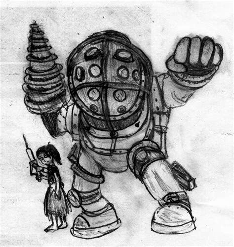 Bioshock Big Daddy By Rottenheart54 On Deviantart