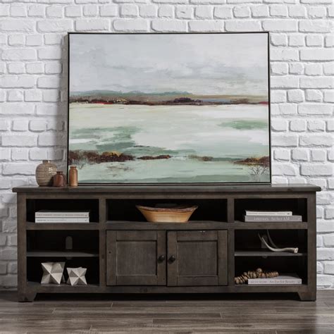 How To Hang Up Canvas Art Without A Frame Living Spaces