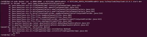 Im Having Problems To Run Keycloak In Docker Inside A Incus Container
