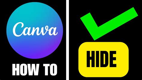 How To HIDE Layers In Canva YouTube