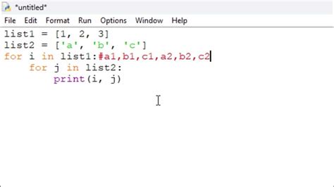 Nested For Loop In Pythoncomputerexcelsolution Python