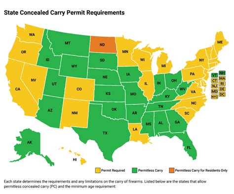 Constitutional Carry States 2024 Maggy Rosette