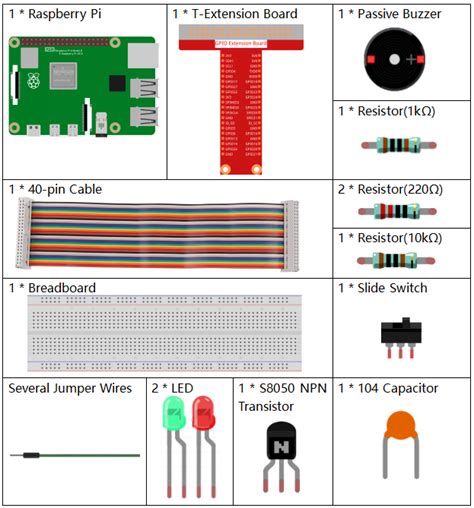 3110 Alarma — Documentación De Sunfounder Davinci Kit For Raspberry Pi