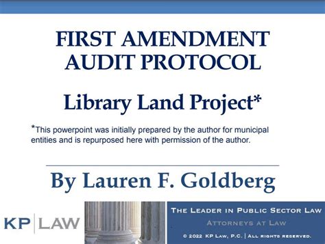 Libraries And First Amendment Auditors — Library Land
