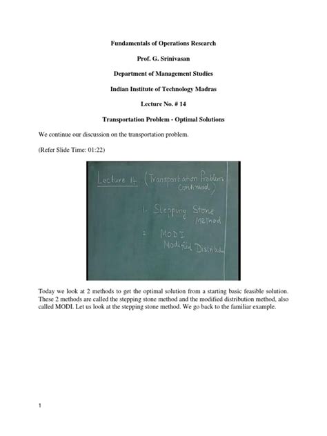 Lec 14 Pdf Mathematical Optimization Linear Programming