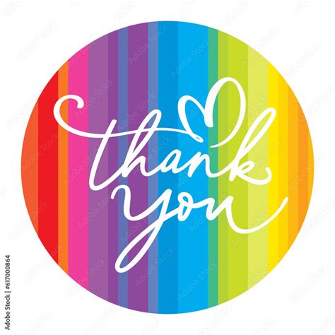 Стоковое векторное изображение Thank You Card Printable Thank You In