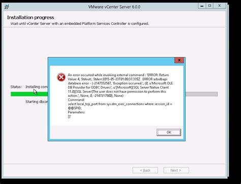How To Fix VCenter Upgrade To VCSServiceManager Failed With Error Code Blog