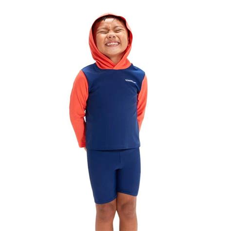 წყლის მაისური საბავშვო Speedo Long Sleeve Rash Top ტურისტული აღჭურვილობა ბათუმში საქართველო