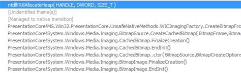 Wpf Still Memory Leaks In Net Binding Memory Bitmapimage To Image Source Stack Overflow