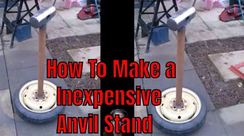 How To Make A Inexpensive Anvil Diy Youtube