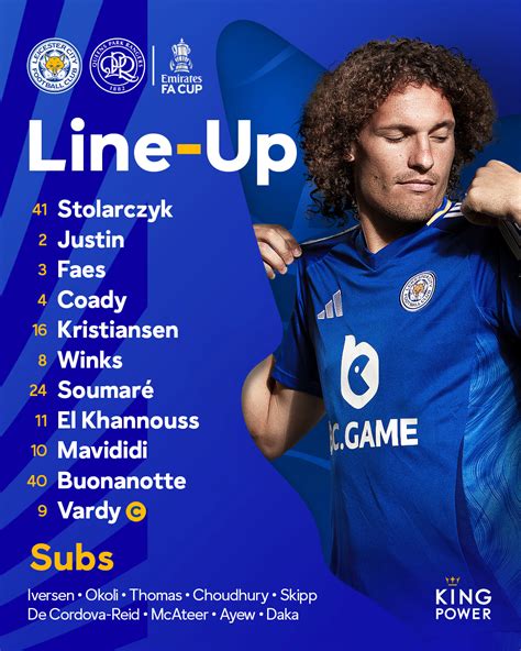 공홈 레스터 Vs 퀸즈 파크 레인저스 라인업 축구 소식통 에펨코리아