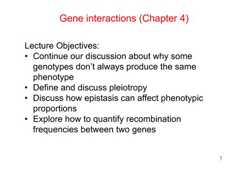 Bio2c03 Jan26 2023 Lecture Notes 1 Lecture Objectives • Continue