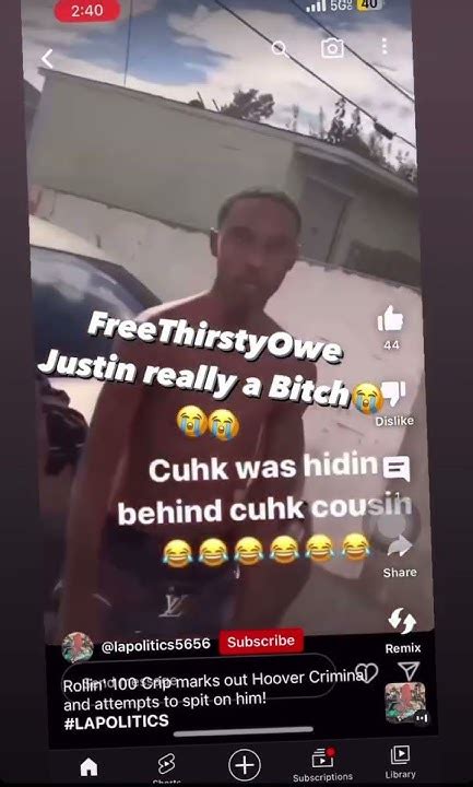 Thirstyowe3k Catch Yng Df From Hoova And Spit On Him Youtube