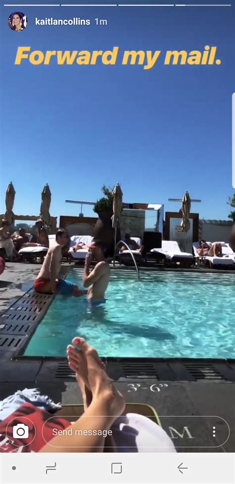 Kaitlan Collinss Feet