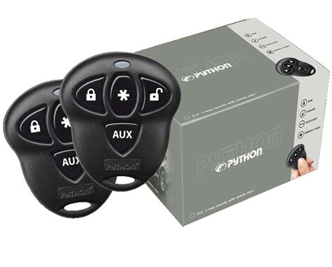 Python 5103p Remote Car Starter Car Alarm With Keyless Entry Combo By Python Alarms 5103p