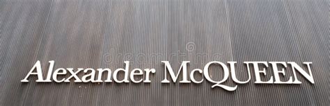 Miami Florida Usa February 16 2025 Alexander Mcqueen Brand Logo