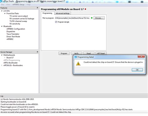 Nrf24 Dongle Not Detected On The Nrfgo Motherboard Nordic Qanda Nordic Devzone Nordic Devzone