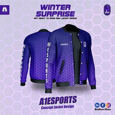 A1 E Sports Jacket Design Behance